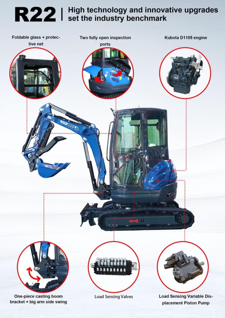 R22 – Mini Excavator – RIPPA