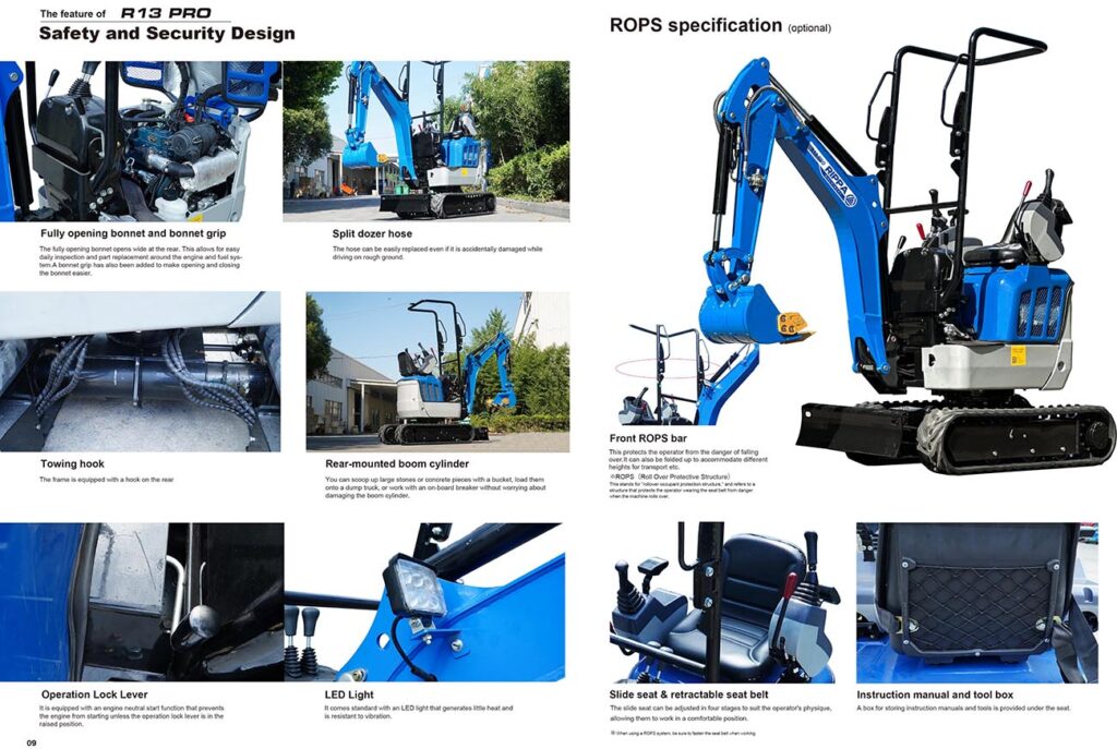 R13 – Pro Mini Excavator – RIPPA