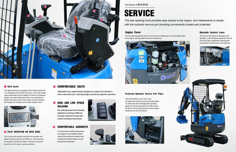 R15 – ECO Mini Excavator – RIPPA