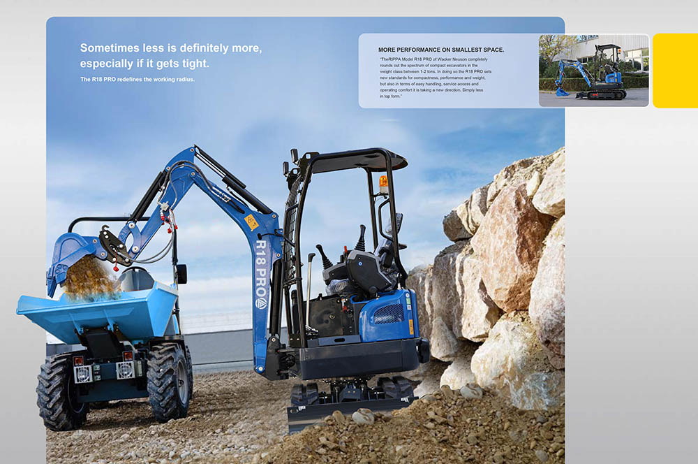 R18 -Pro Mini Excavator – RIPPA