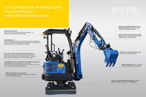 R18 -Pro Mini Excavator – RIPPA