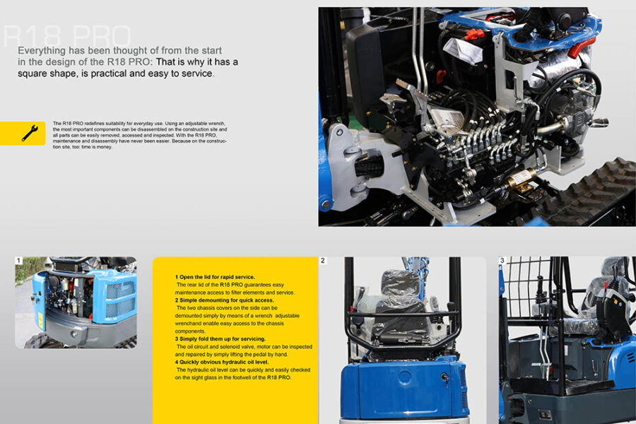 R18 -Pro Mini Excavator – RIPPA