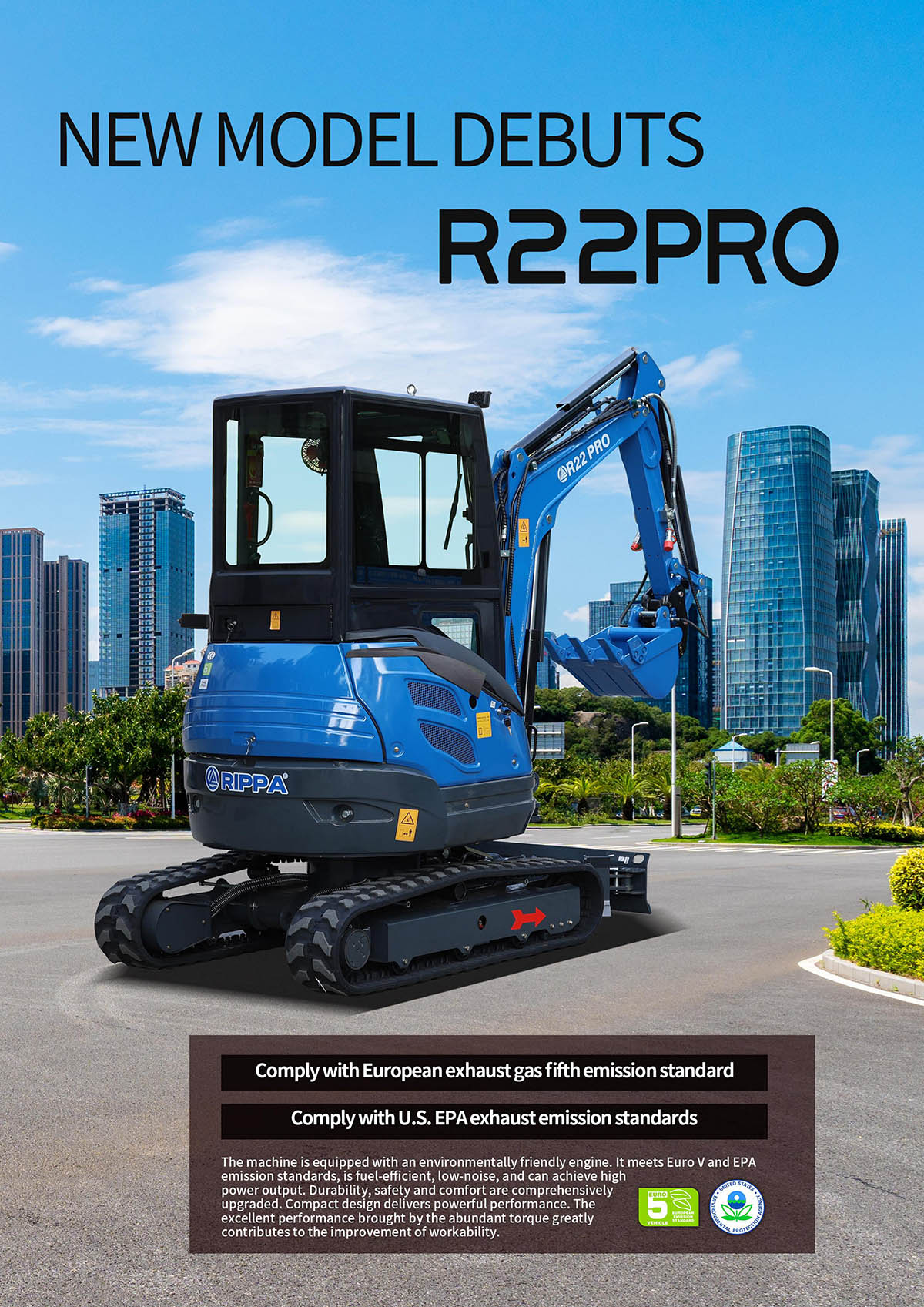 R22 – Mini Excavator – RIPPA