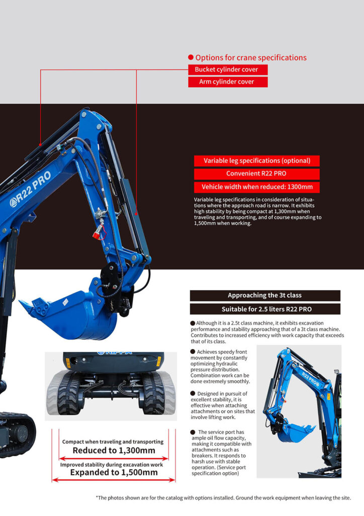R22 – Mini Excavator – RIPPA